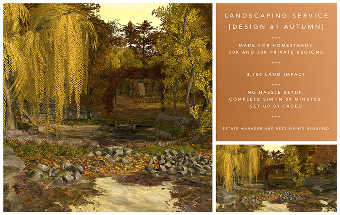 Second Life Marketplace - [F] Prefab Landscape 1 - Autumn